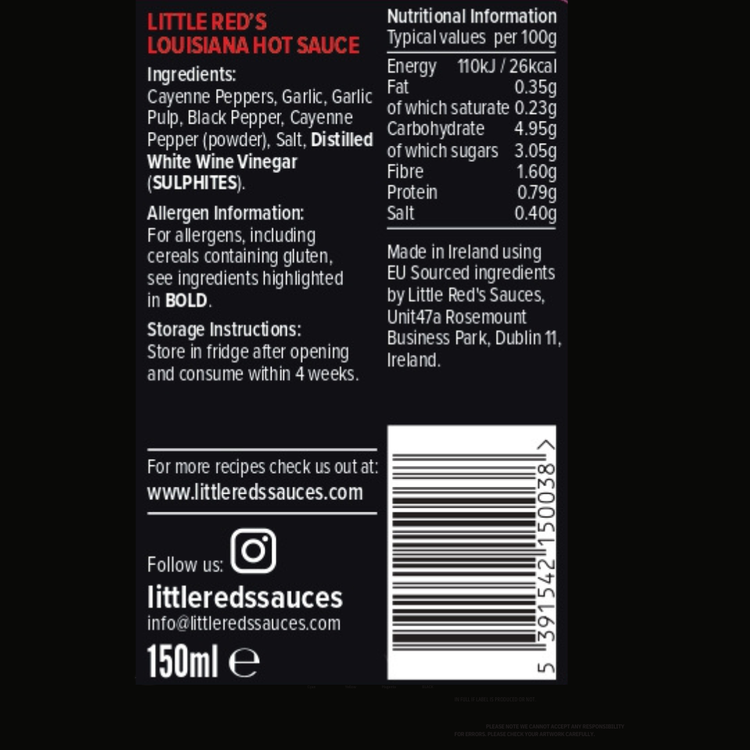 Little Red's Louisiana Red Hot Sauce – Little Red's Sauces
